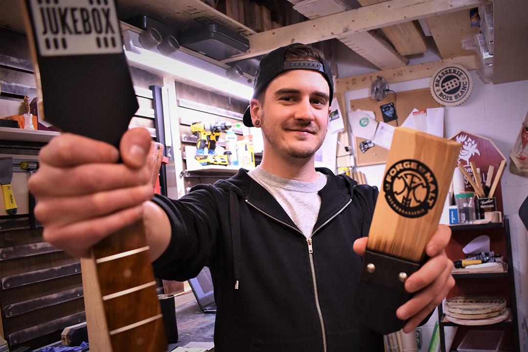 Antoine Landry, propriétaire de BroueStorming - Baron Mag