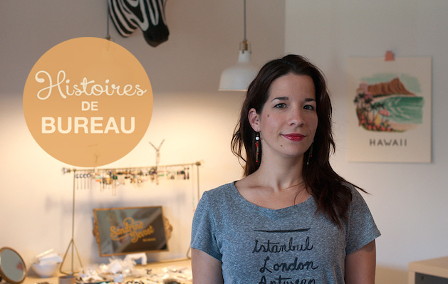 Histoire de bureau de Sandrine Devost, designer de bijoux - Baron Mag