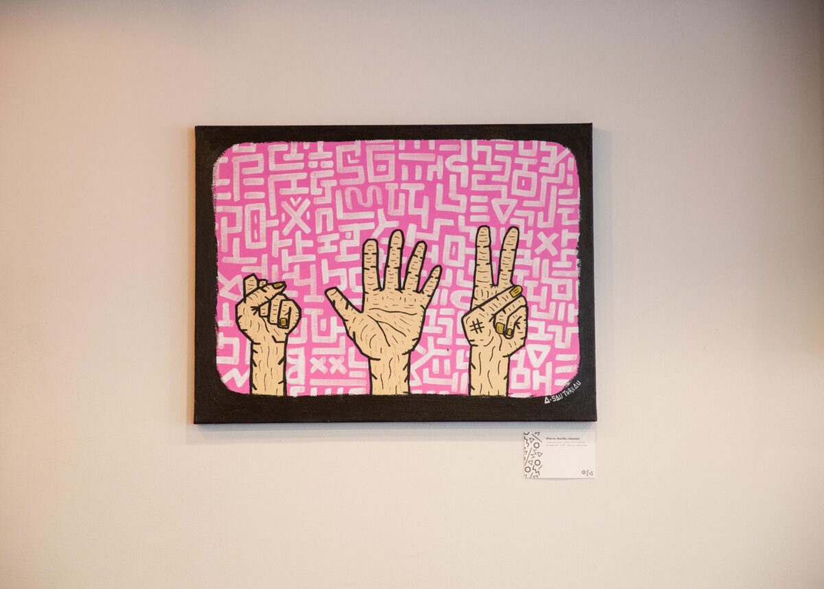 Le vernissage d'Aleski: au nom de l'art absurde - Baron Mag