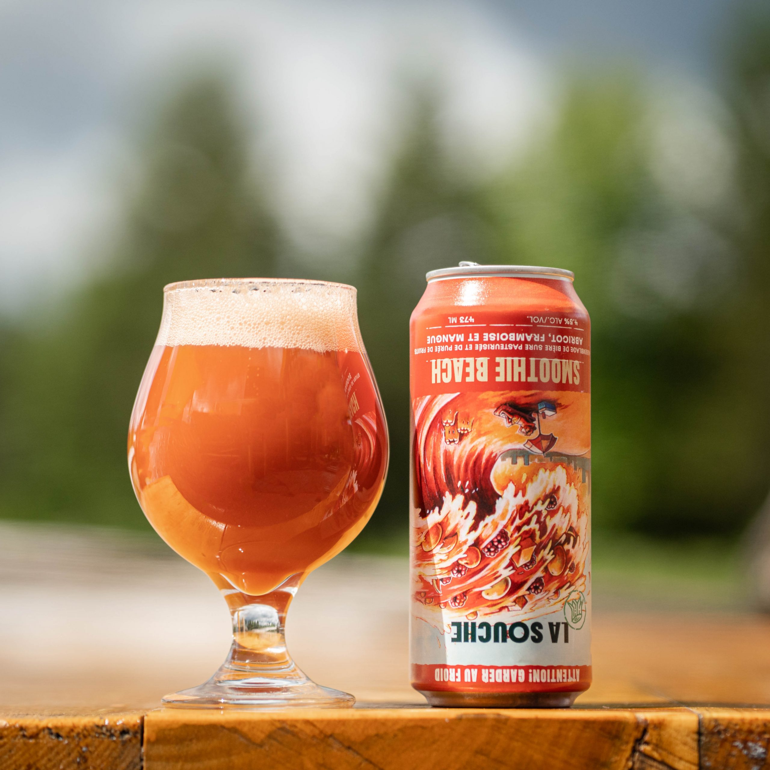 La Souche lance une bière de type smoothie, la Smoothie Beach - Baron Mag