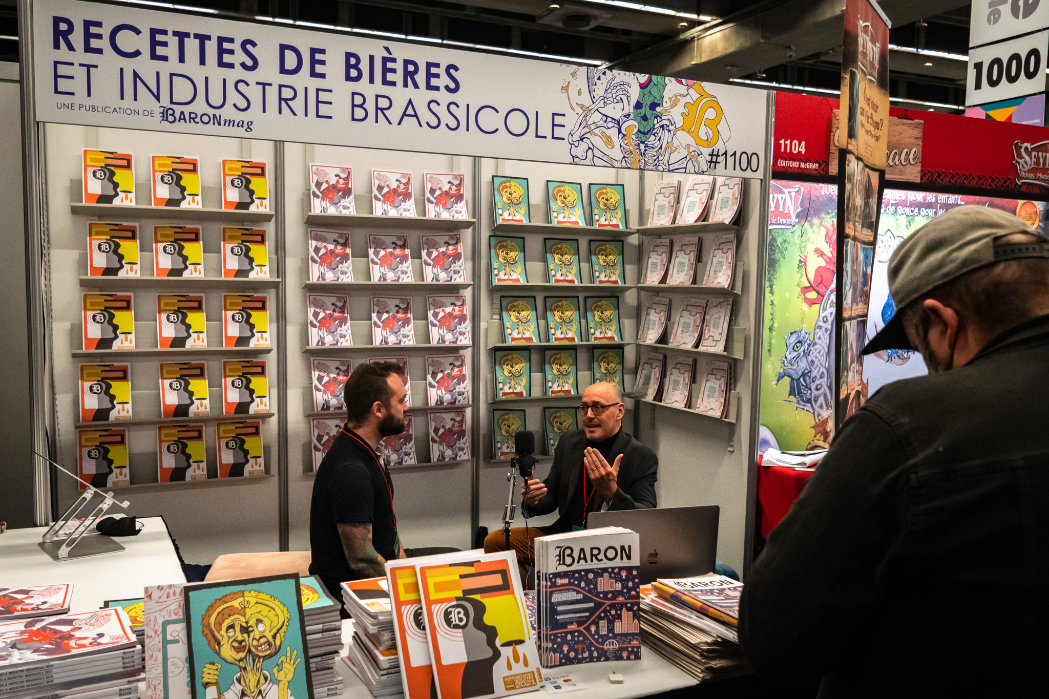 Baron Mag au Salon du Livre de Montréal 2021 - Baron Mag