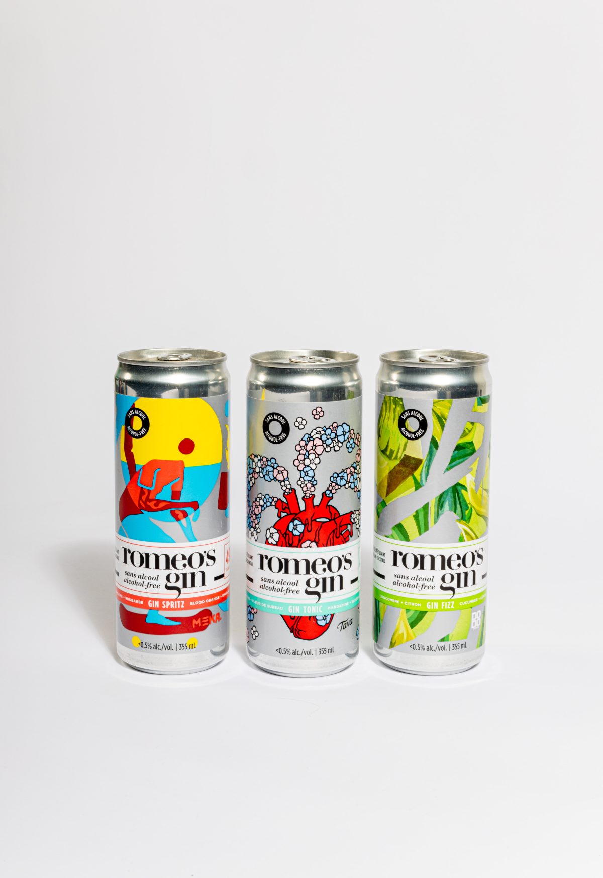 romeo's gin lance une gamme sans alcool! - Baron Mag