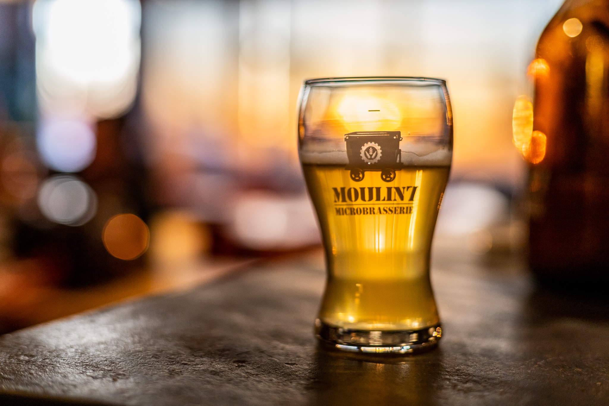 Yan St-Hilaire, copropriétaire à la Microbrasserie le Moulin 7 - Baron Mag