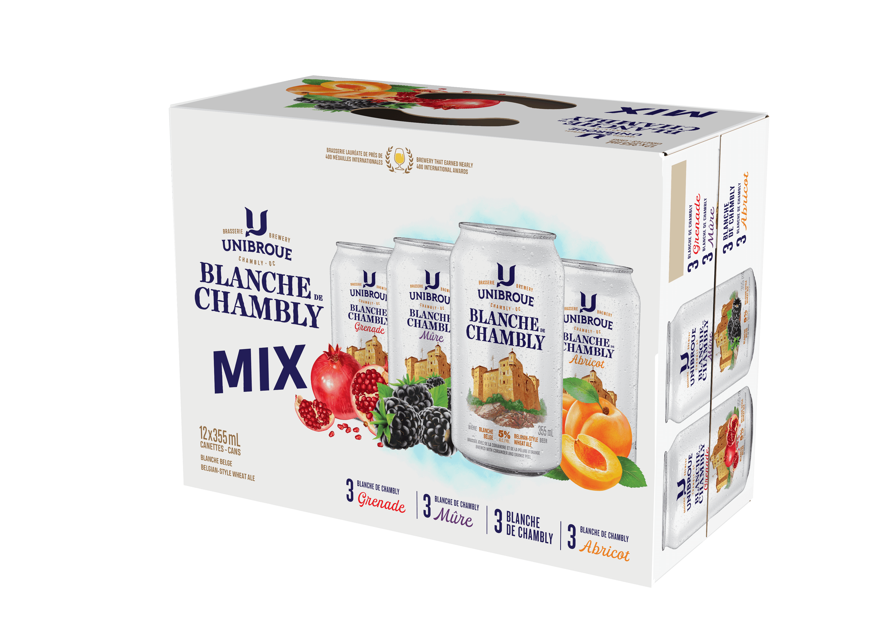 Les Blanches de Chambly aux fruits - parfaites en cocktail pour l’été ...