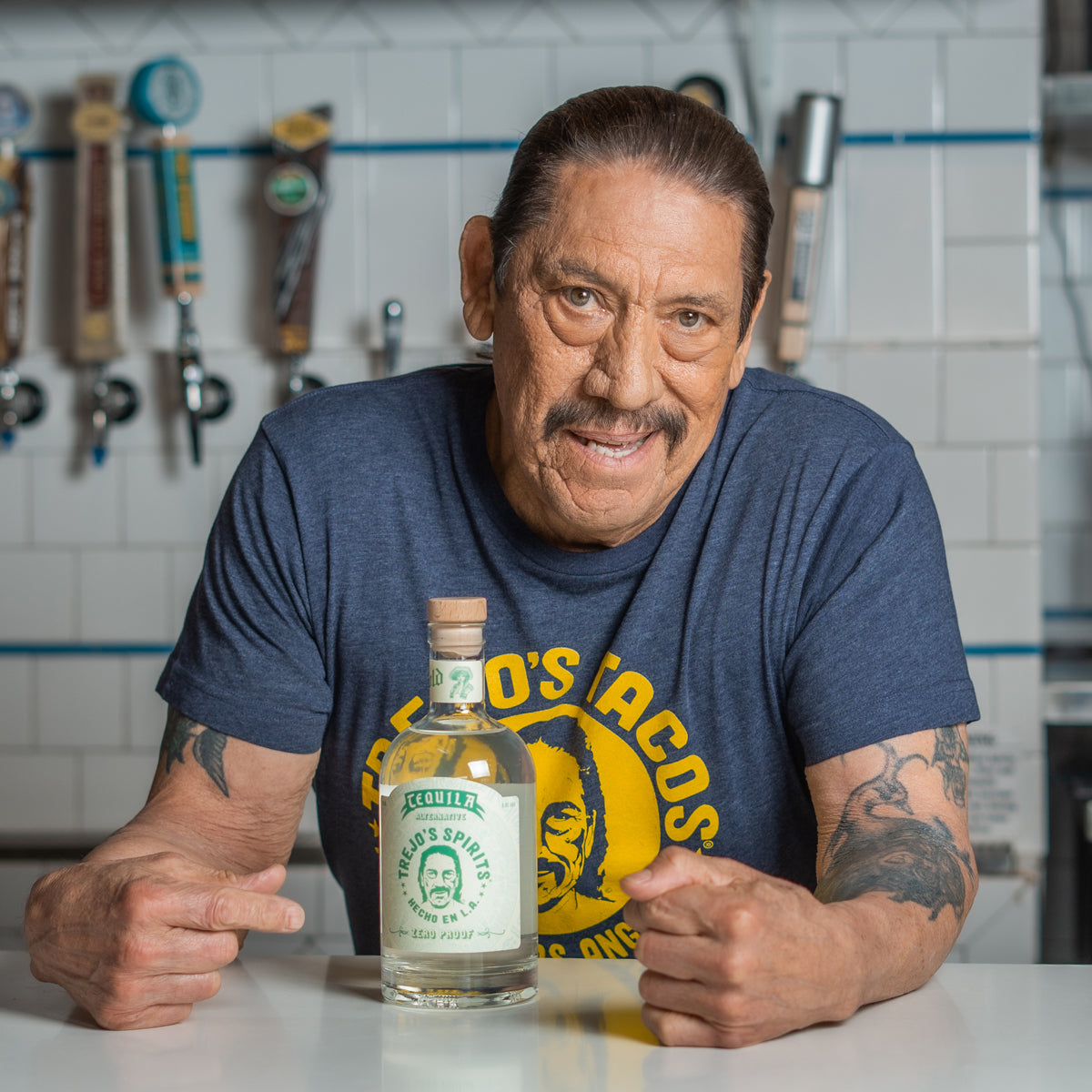 La tequila sans alcool de l’acteur Danny Trejo | Trejo's Spirits - Baron Mag