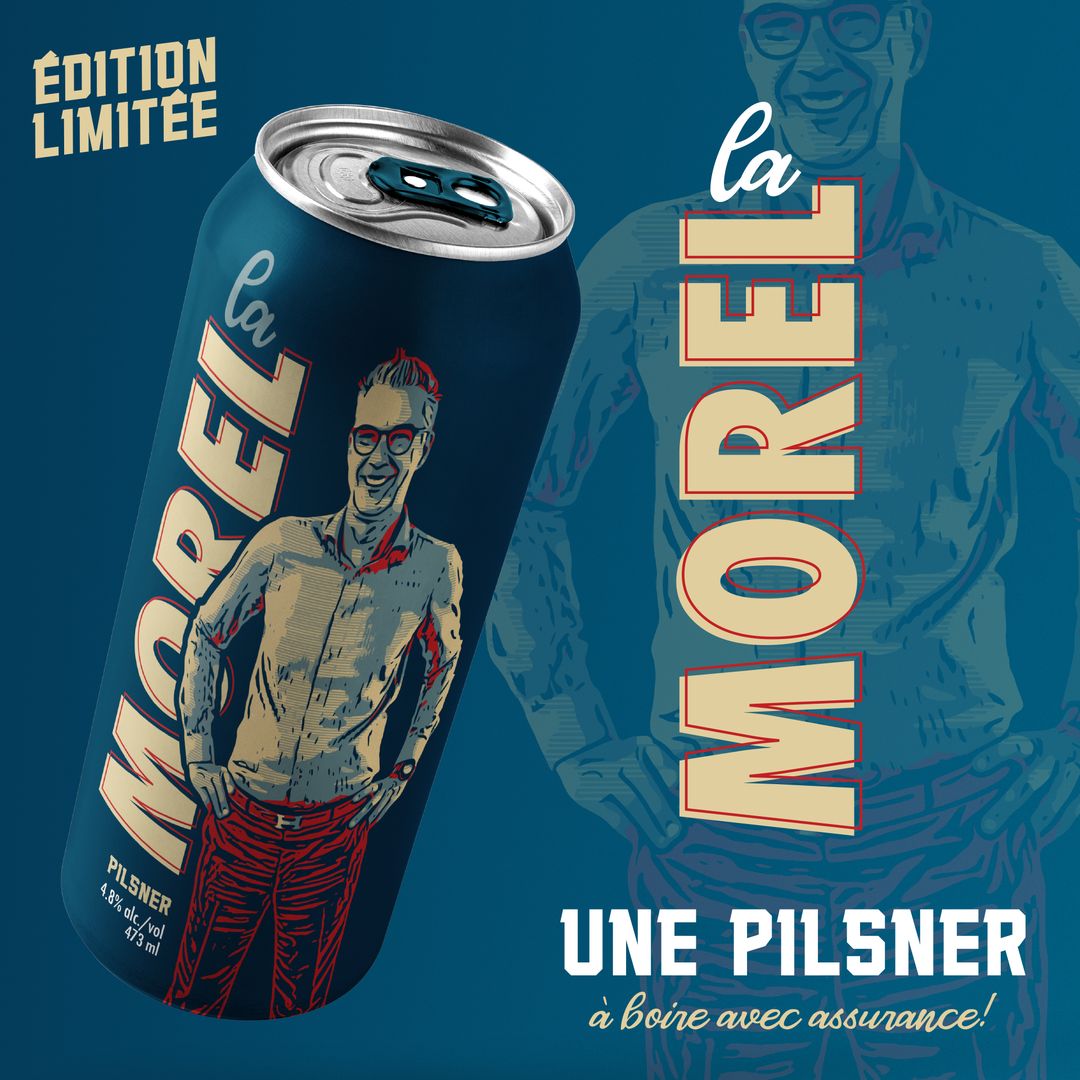 La bière la Morel du conseiller financier Stéphane Morel - Baron Mag