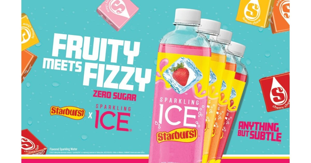 STARBURST | Sparkling Ice dévoile des boissons sans sucre au goût de ...