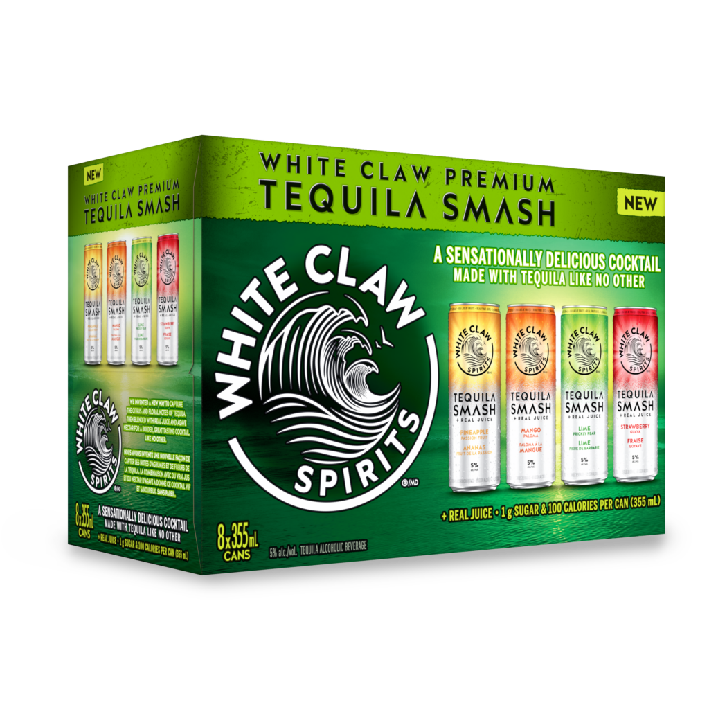 Nouveauté | White Claw Tequila Smash et Vodka Smash - Baron Mag