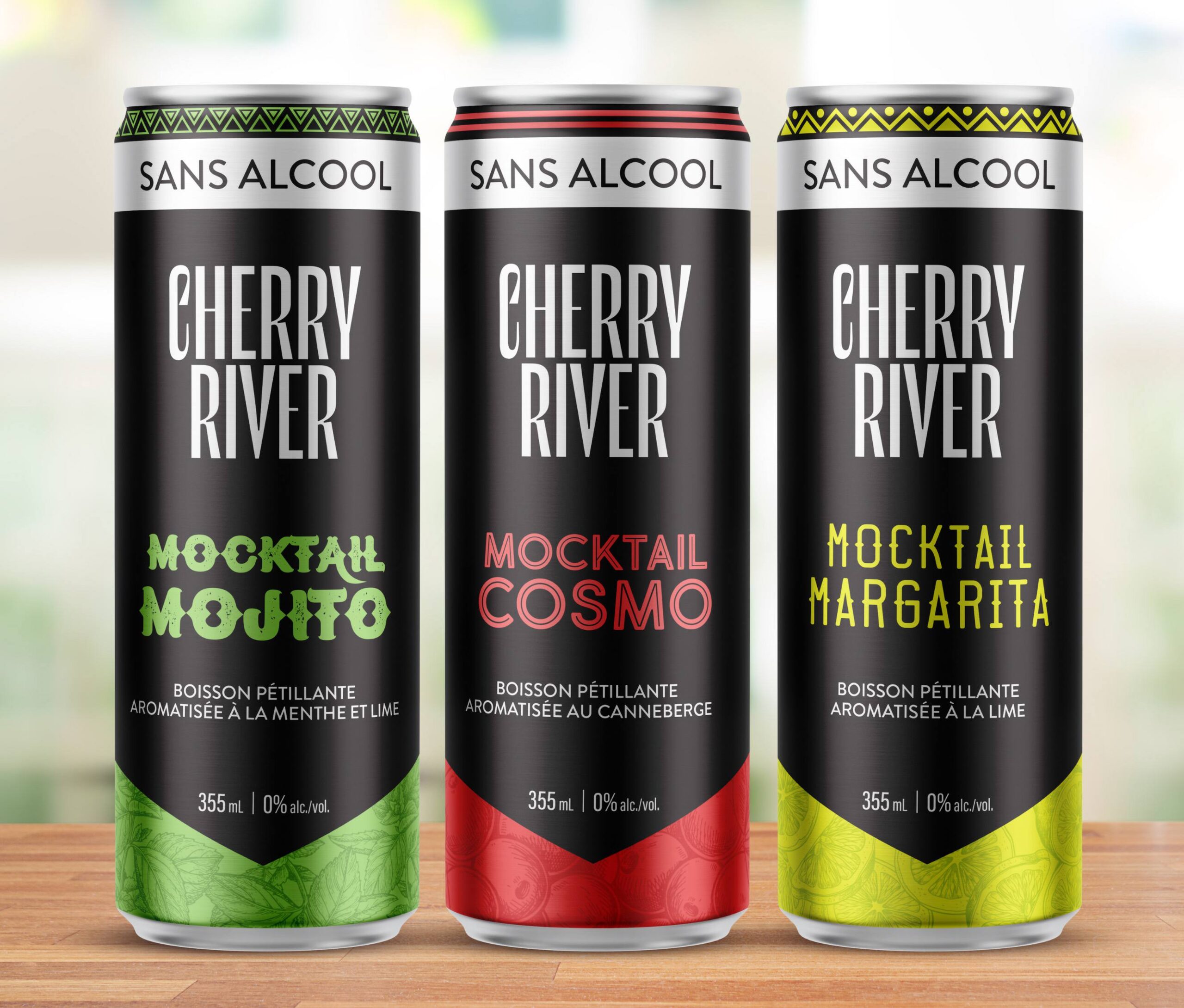 Cherry River lance trois nouveaux mocktails sans alcool & deux nouveaux spiritueux - Baron Mag