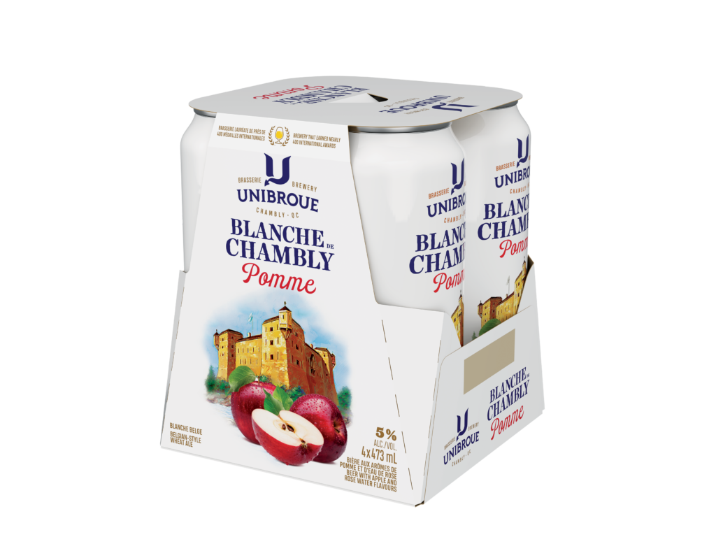 Blanche de Chambly Pomme | Ça sent le printemps chez Unibroue - Baron Mag