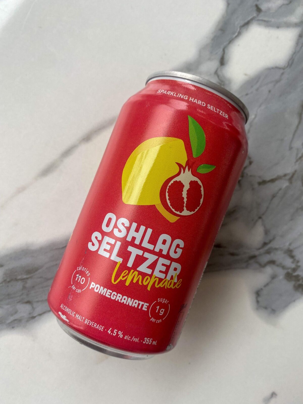 Le Seltzer Limonade à la grenade x la Distillerie Oshlag - Baron Mag