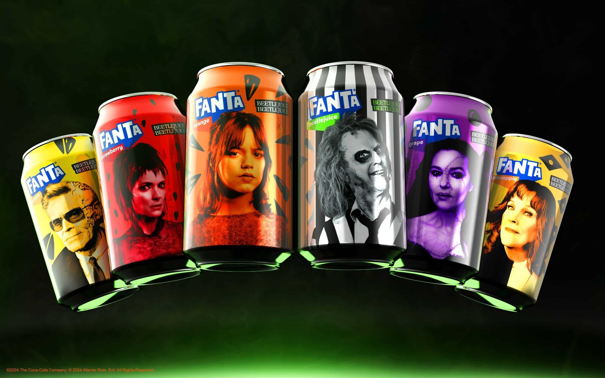 Coca-Cola s'associe à Beetlejuice pour une édition limitée de Fanta ...