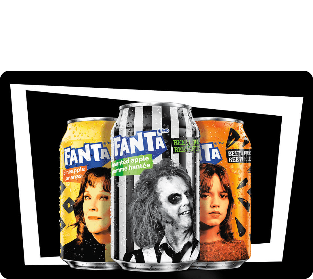Coca-Cola s'associe à Beetlejuice pour une édition limitée de Fanta ...