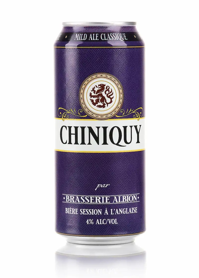 Chiniquy : Mild Ale classique x Brasserie Albion - Baron Mag
