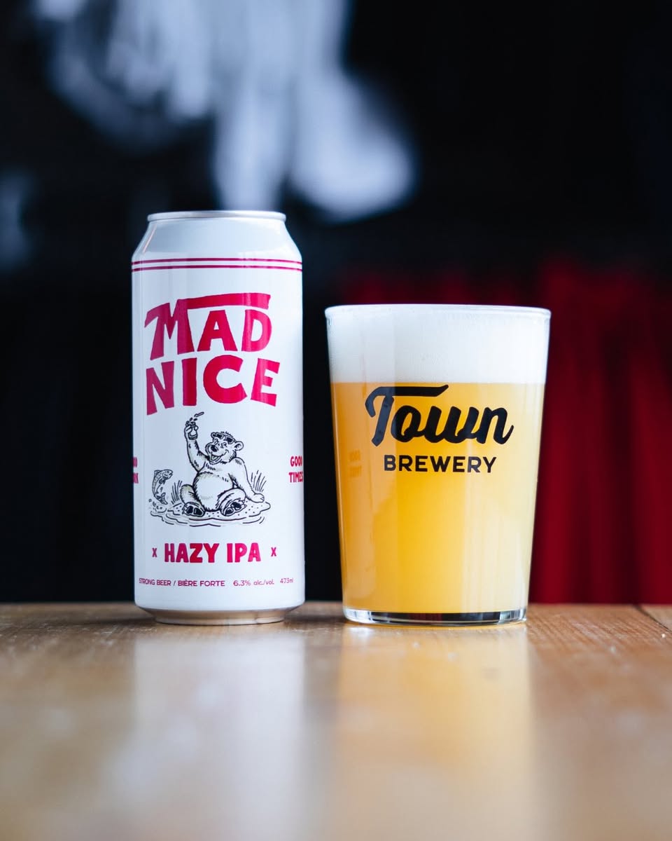 Mad Nice - Hazy IPA - 6.3% X Town Brewery - Baron Mag